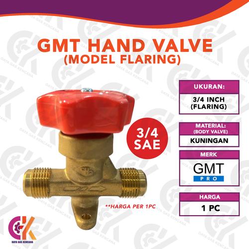 Jual GMT Hand Valve - Stop Kran Refrigerant AC Ukuran 3/4 Inch - DENGAN ...