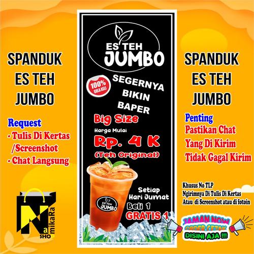 Jual Spanduk Banner Backdrop Es Teh Manis Viral / Banner Es Teh - Kab ...