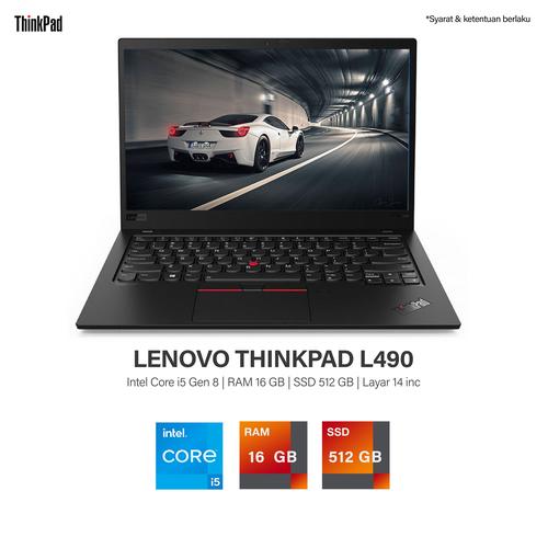 Jual LAPTOP LENOVO THINKPAD L490 | i5 GEN 8 | RAM 16 GB | SSD 512 GB 14 ...
