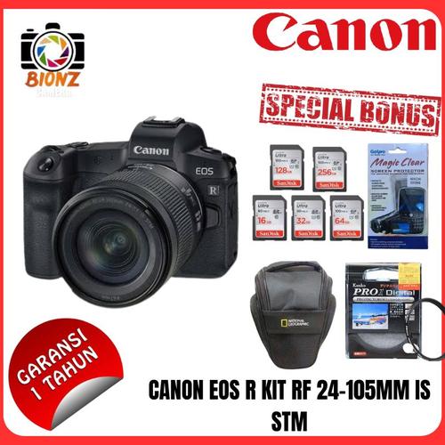 Jual CANON EOS R KIT 24 105MM F/4-7.1 STM/ CANON R KIT 24-105MM F/4L IS ...