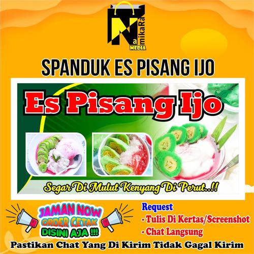 Jual Spanduk Banner Es Pisang Ijo/ Banner Es Pisang ijo - Kab. Bandung ...