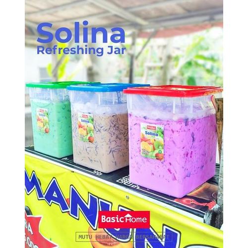 Jual Basic Home Lion Star Tempat Es Buah Plastik Solina Jar 25 Ltr BHD ...