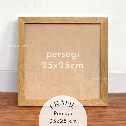 Jual Frame Persegi 25x25 cm - Bingkai Foto Kotak 25x25cm - Pigura ...