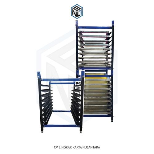 Jual Rak screen Sablon Rubber Plastisol kaos - Kab. Bantul - Enol SPS ...