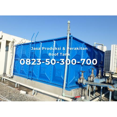 Jual Toren air/Tangki air panel fiberglass/Rooftank FRP/Tangki air ...