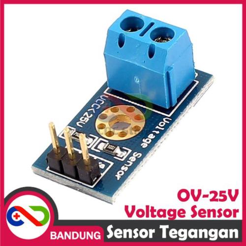 Jual CNC - SENSOR TEGANGAN VOLTAGE SENSOR DIVIDER DC 0-25V ARDUINO ...