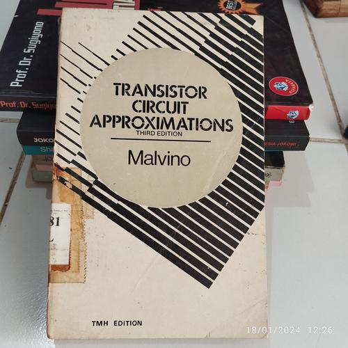 Jual BUKU TRANSISTOR CIRCUIT APPROXIMATIONS THIRD EDITION BY MALVINO ...