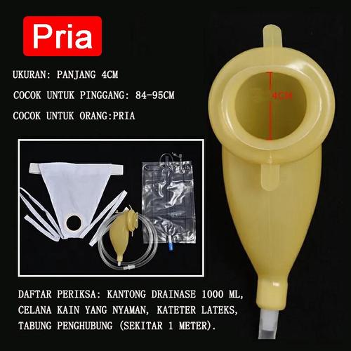 Jual Alat Bantu Kencing Urinal Bag Pee Holder dengan tas urinoir untuk ...