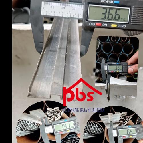 Jual LIS OMEGA SILVER / SAMBUNGAN POLYCARBONATE / POLIKARBONATE - Kota ...