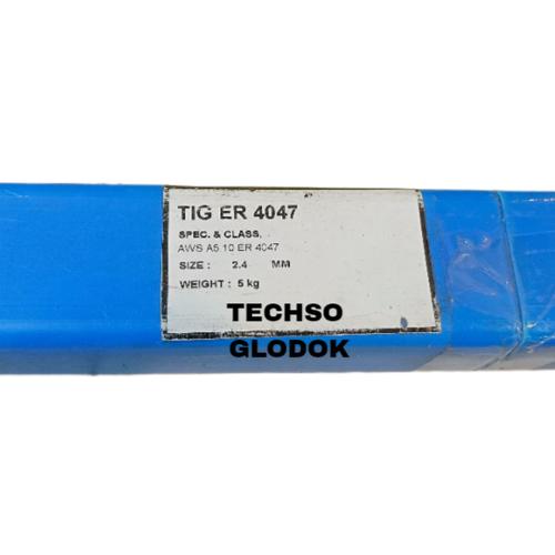 Jual Kawat las tig alumunium ER4047 DENKI, kawat las argon (harga per ...