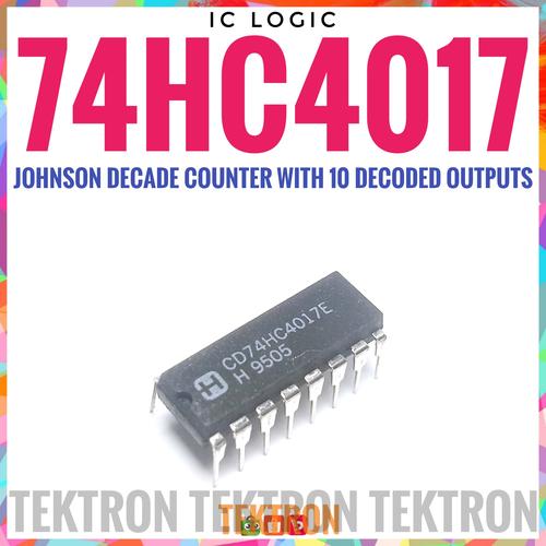 Jual IC LOGIC DIGITAL 74HC4017 SN74HC4017 HD74HC4017 CD74HC4017 DM74HC 4017 - Kota Bandung ...