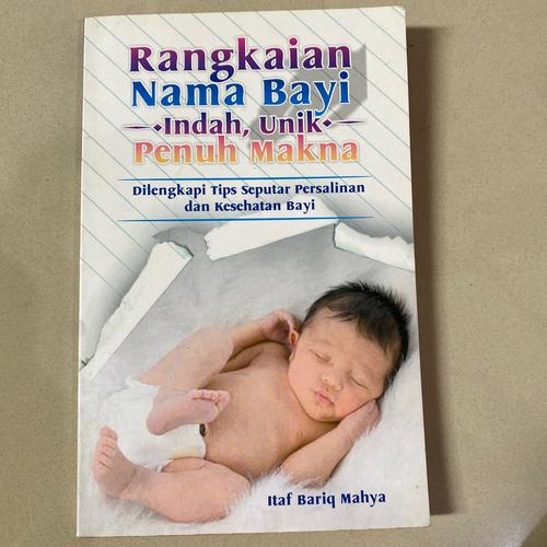 Promo Buku rangkaian nama bayi indah unik penuh makna cari baby name ...
