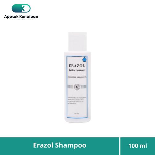 Promo ERHA ERAZOL MEDICATED SHAMPOO 100 ML / SHAMPOO ANTI KETOMBE ...