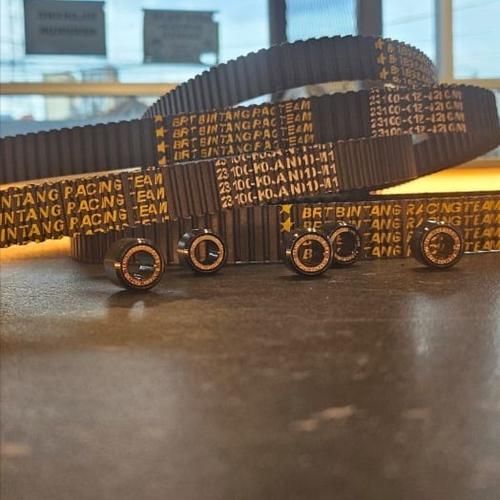 Jual BELT DOUBLE COG + ROLLER BRT GENIO / ALL NEW BEAT LED - 17GR - Kab ...