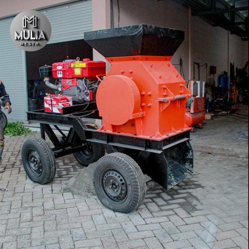 Jual Hammer mill batu mesin pembuat pasir hammer crusher penepung batu ...