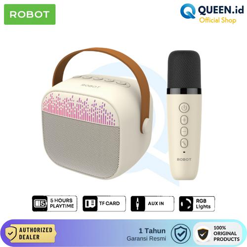Jual ROBOT RB50 Wireless Bluetooth Speaker Karaoke Portable With Mic ...