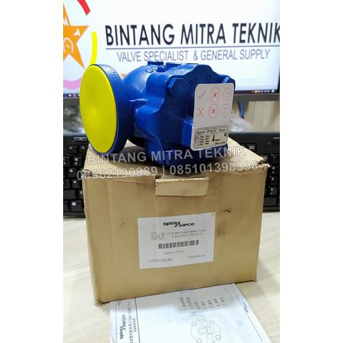 Jual BALL FLOAT STEAM TRAP SPIRAX SARCO FT14-10 DN15 PN16 1/2" FLANGED ...
