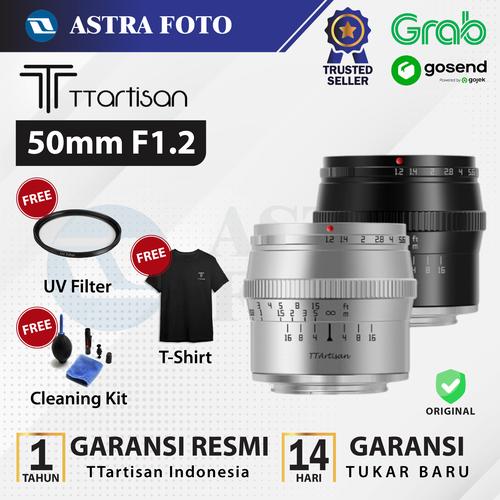 Promo TTArtisan Lens 50mm F1.2 Lensa Sony Fuji Canon M4/3 - TT Artisan ...