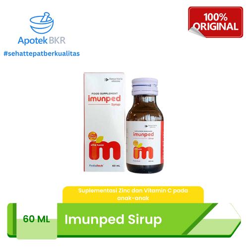 Jual Imunped Sirup 60 ml - Vitamin C dan Suplemen Zinc Imun Anak - Kota ...