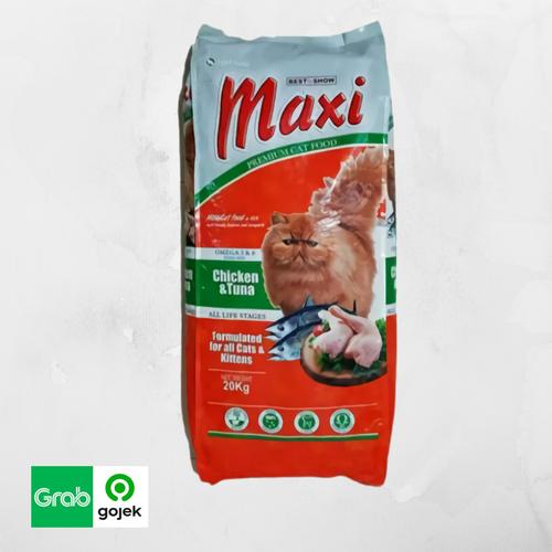 Jual MAXI Cat Food 20kg chicken tuna via Gojek/Grab - Kota Depok - Ori ...