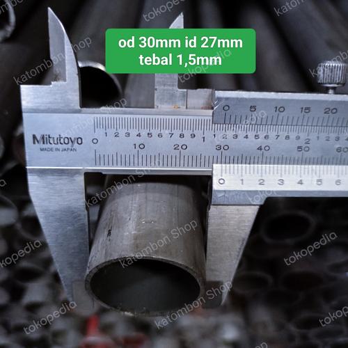 Jual pipa besi seamless od 30mm id 27mm tebal 1,5mm panjang 20cm - Kota Bandung - katombon Shop ...