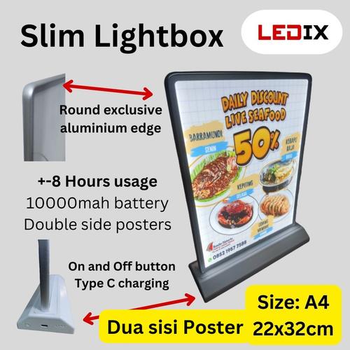 Promo Lightbox / Lightpad desktop rechargeable A4 - Jakarta Utara - Ledix_Official | Tokopedia