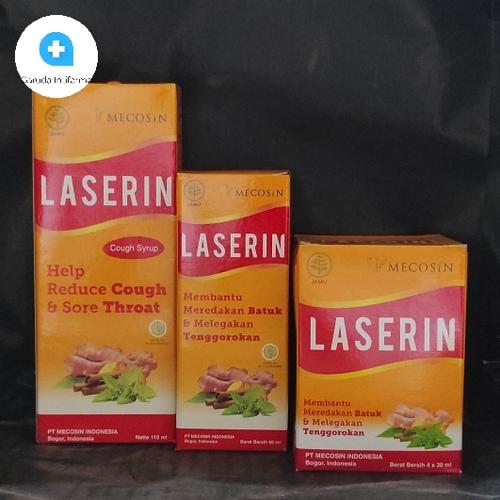 Jual Laserin Syrup 4x30ml/60ml/110ml Obat Batuk Tenggorokan Sirup ...