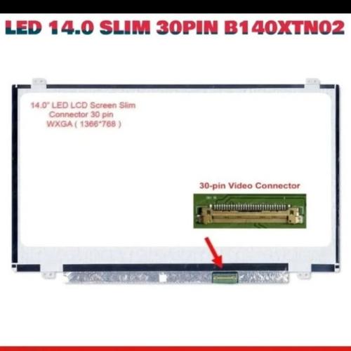Jual LCD LED Layar Laptop Hp 240 G5 G7 G7 14.0 slim 30 pin Screen ...