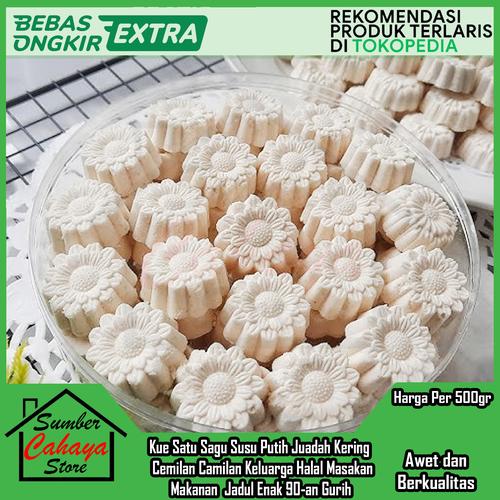 Jual KUE KOE SATU SAGU SUSU PUTIH KERING JUADAH JAMAN DULU JADUL 500 ...