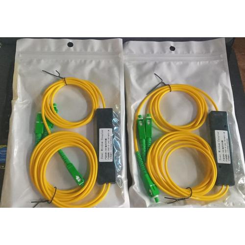 Jual Passive splitter / pasif spliter 1:2 fiber optic SC APC ( BAGUS ...