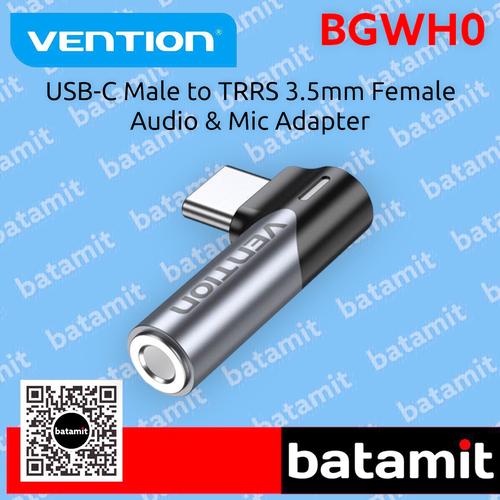Jual VENTION BGW USB Type-C to TRRS 3.5mm Audio Female Adapter ...