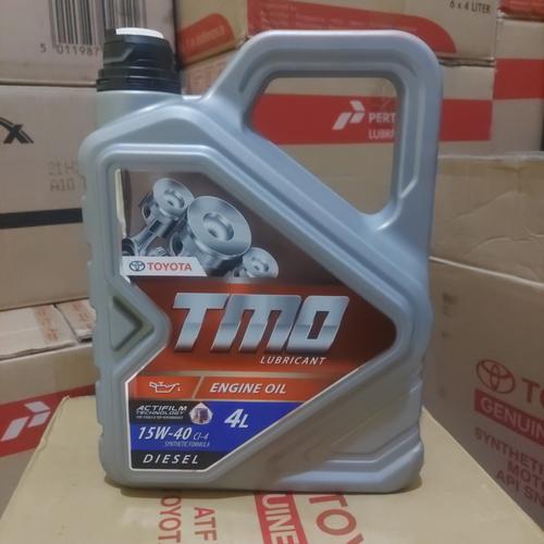 Jual TOYOTA TMO 15W-40 SN 4L | ORIGINAL ENGINE OIL | ( OLI MOBIL ...