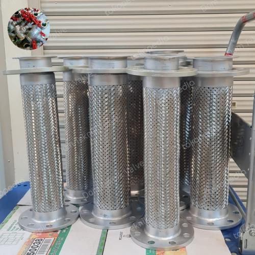 Jual FLEXIBLE HOSE 1 1/2" INCH DN40 SS304 JIS 10K HIDUP MATI 50CM ...