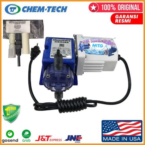 Jual Pompa Injeksi Kimia Dosing Pump Pulsafeeder Chemtech 100/030 Chem ...