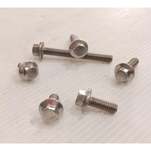 Jual BAUT FLANGE STAINLESS M6/FLANGE BOLT SS 304/BAUT TOPI STAINLESS M6 - 6 X 12 - Kota Surabaya ...