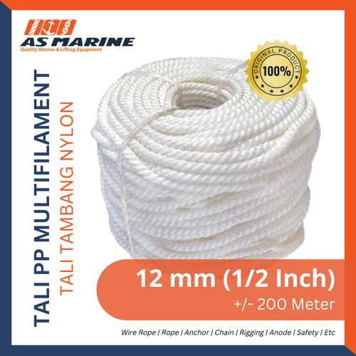 Promo KINGROPE Tali Tambang Nilon / Nylon PP Multifilament 12 mm 1/2 ...
