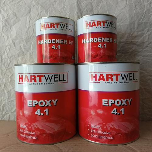 Jual Epoxy Hartwell 4:1 Black - 1L set / Cat Dasar Hartwell HItam ...