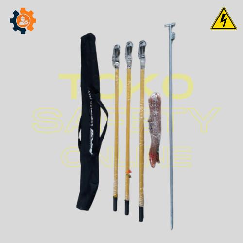 Jual Stick Grounding PLN 20 Kv / Fullset Grounding Stick 1.2 Meter ...