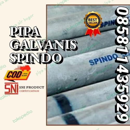 Jual PIPA GALVANIS / SPINDO 1/2" 20cm - Kab. Bogor - pipa hdpe dan ...