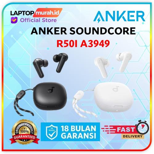 Jual TWS Anker Soundcore R50I TWS Stick Earphone WIRELESS BLUETOOTH 5.3 ...