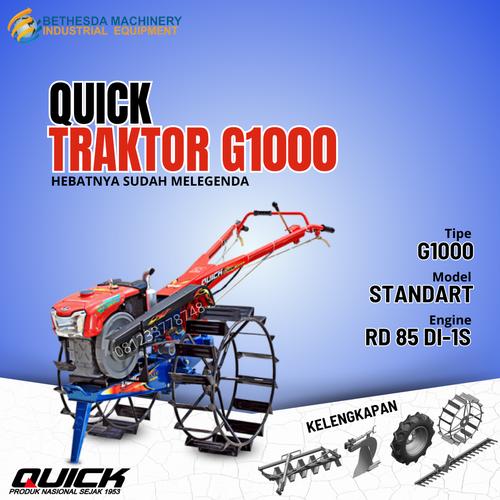 Jual Quick Traktor Tangan G1000 Standart / Hand Traktor Kubota RD85DI1S ...
