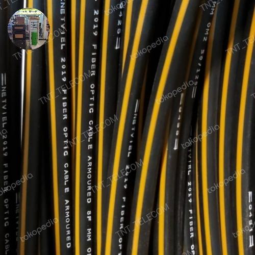 Jual NETVIEL FO 6 core OM2 Multimode 50um Direct Buried Double Jacket ...