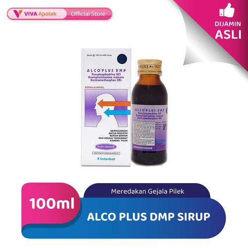Jual Alco Plus DMP Sirup / Batuk / Bersin / Hidung Tersumbat (100 ml ...