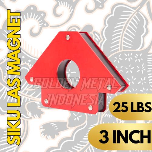 Jual Siku Magnet Las 3 Inch 25 LBS / WELDING MAGNETIC HOLDER 3" 25 LBS ...