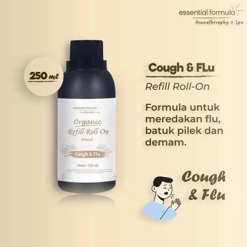 Jual 250ML Cough & Flu Roll On Untuk Batuk Pilek - HDPE, VCO - Jakarta Barat - Essential Formula ...