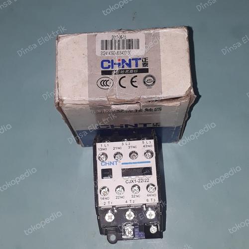 Jual CONTACTOR CHINT CJX1-22/22 3 PHASE 2 NO 2 NC 31,5A 220-264 VAC - Jakarta Pusat - Dinsa ...
