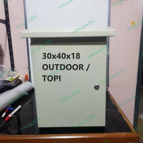 Jual Box Panel Listrik Ukuran 30x40 Outdoor Plat 30cm x 40cm BOX ...