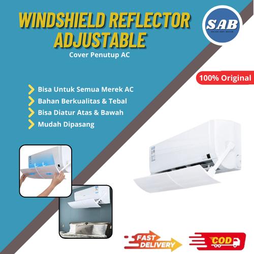 Promo Cover Penutup AC Talang Angin Adjustable Windshield Reflector ...
