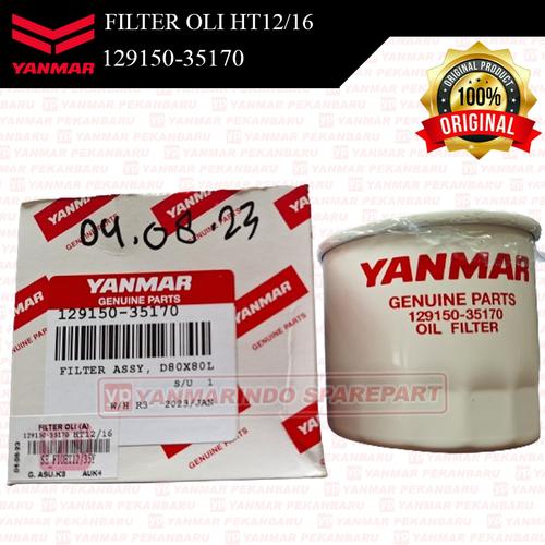 Jual YANMAR OIL FILTER OLI HT12Y HT16Y 4TNV88 4TN84T 129150-35170 ...
