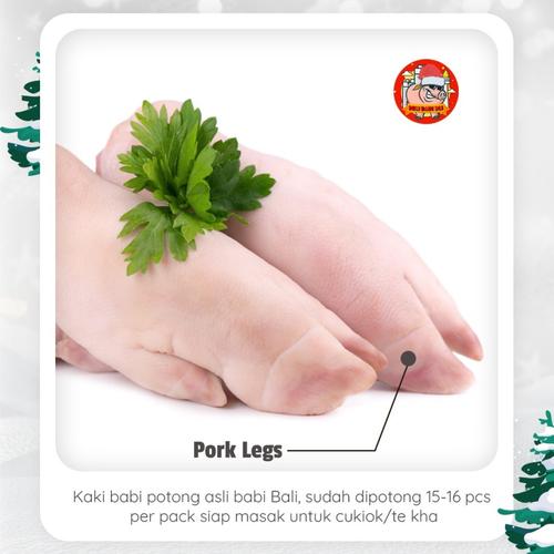 Jual KAKI BABI BALI POTONG CUKIOK BANYAK DAGING PREMIUM PORK LEG TE KHA ...